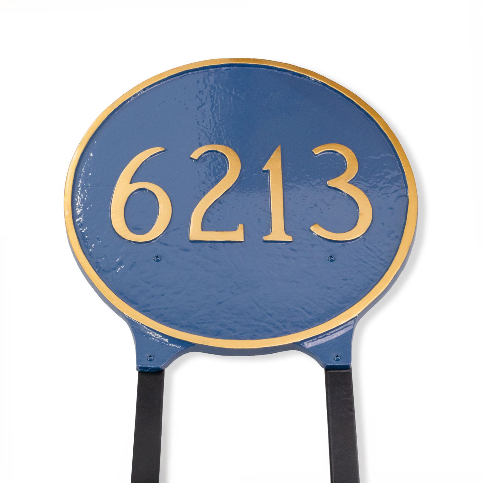 Horizontal Floating Modern Address Plaque (3″ Numbers – 5 Characters ...