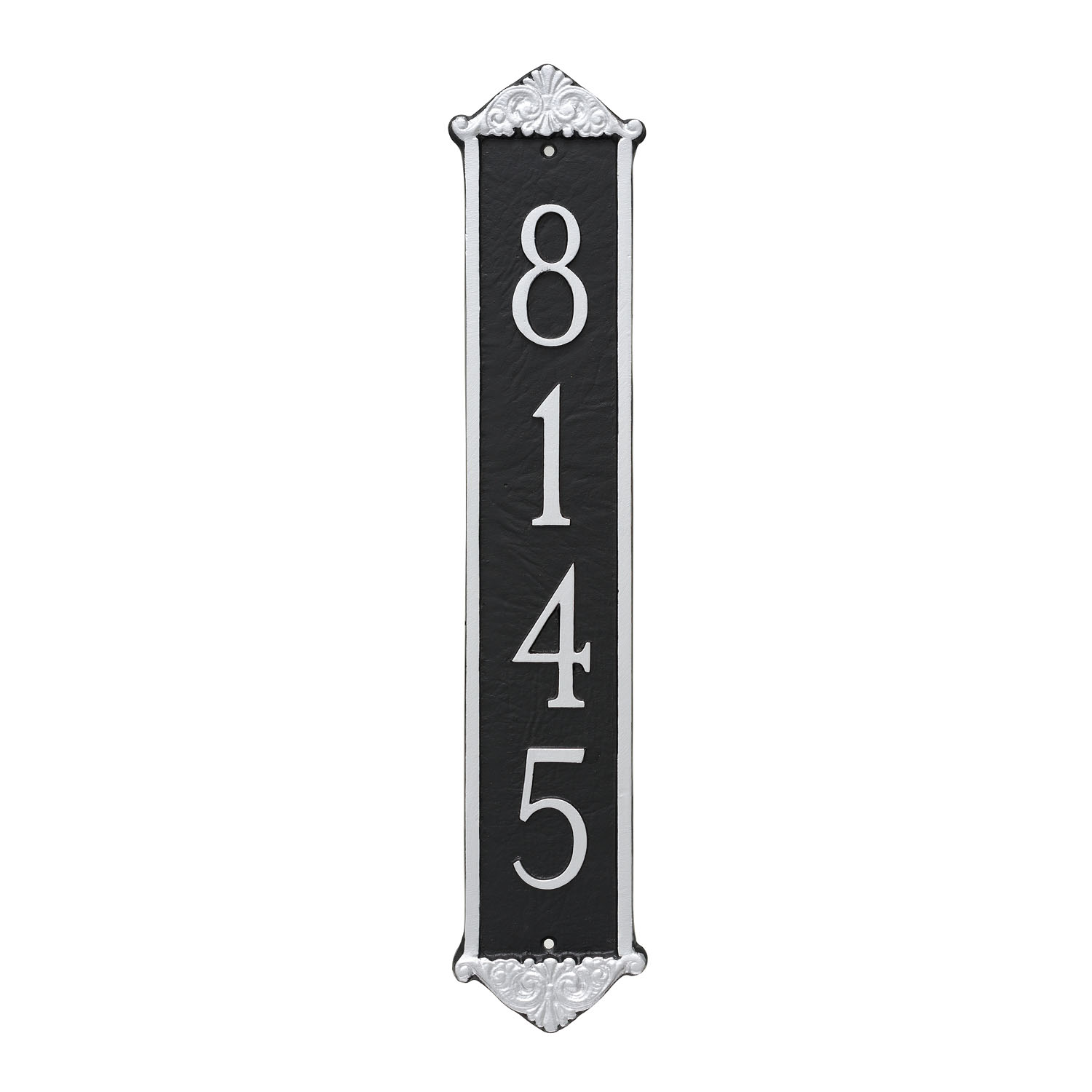 Scroll Column Address Sign Plaque – Montague Metal Products
