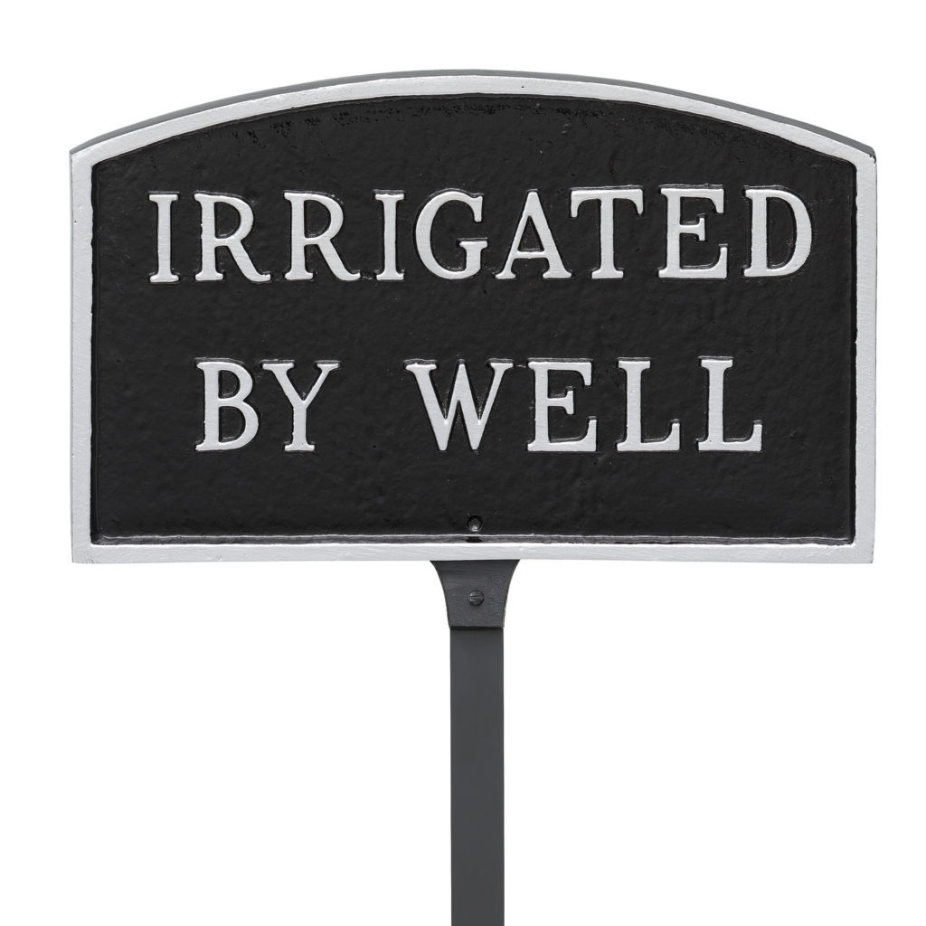 Irrigation Signs – Montague Metal Products