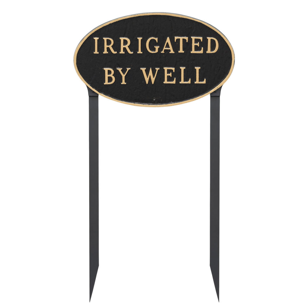 Irrigation Signs – Montague Metal Products
