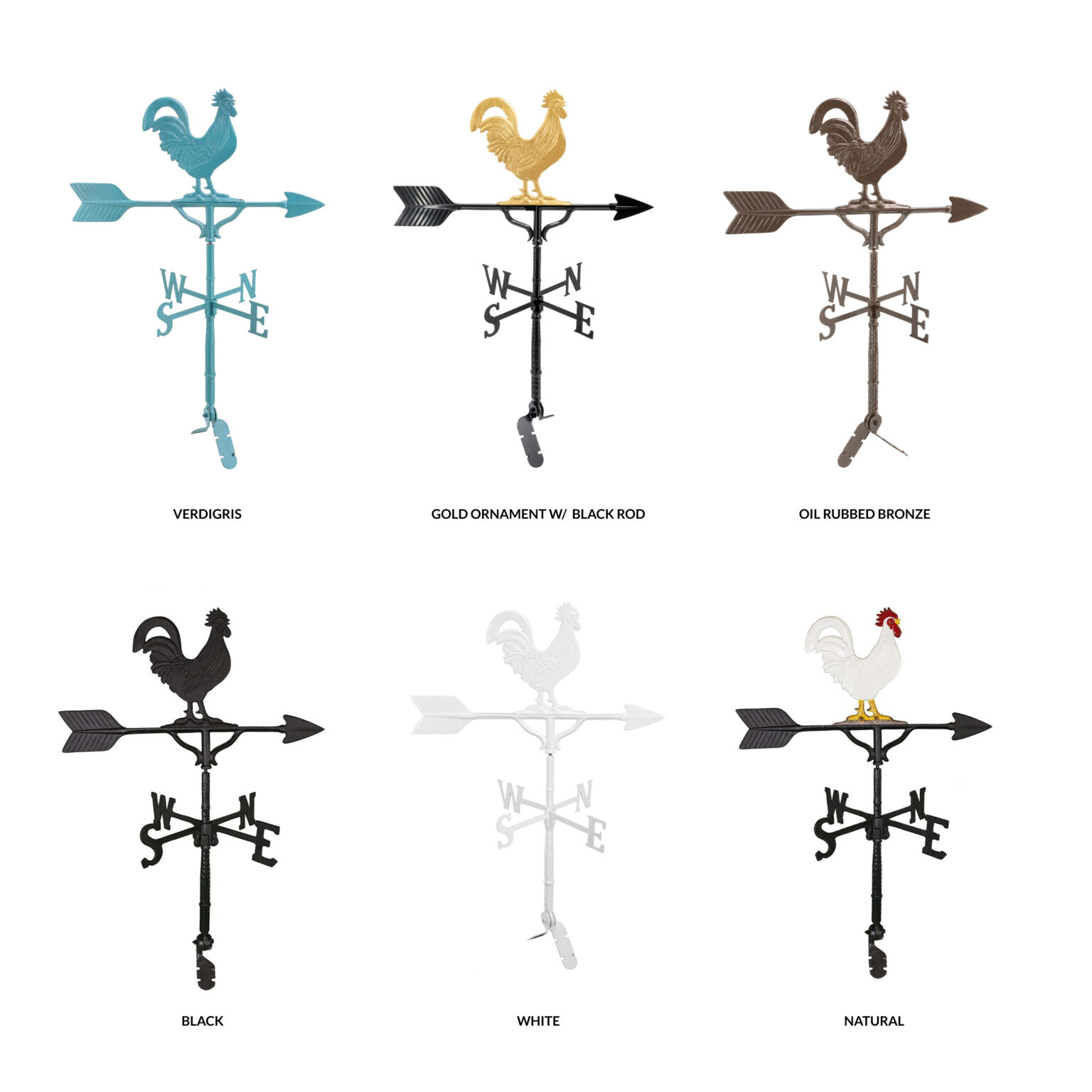 32″ Aluminum Horse Weathervane – Montague Metal Products