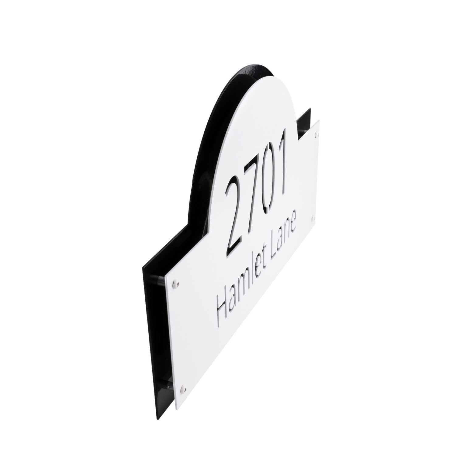 Classic Arch Floating Mount Two Line Wall or Stake Mount – Montague ...