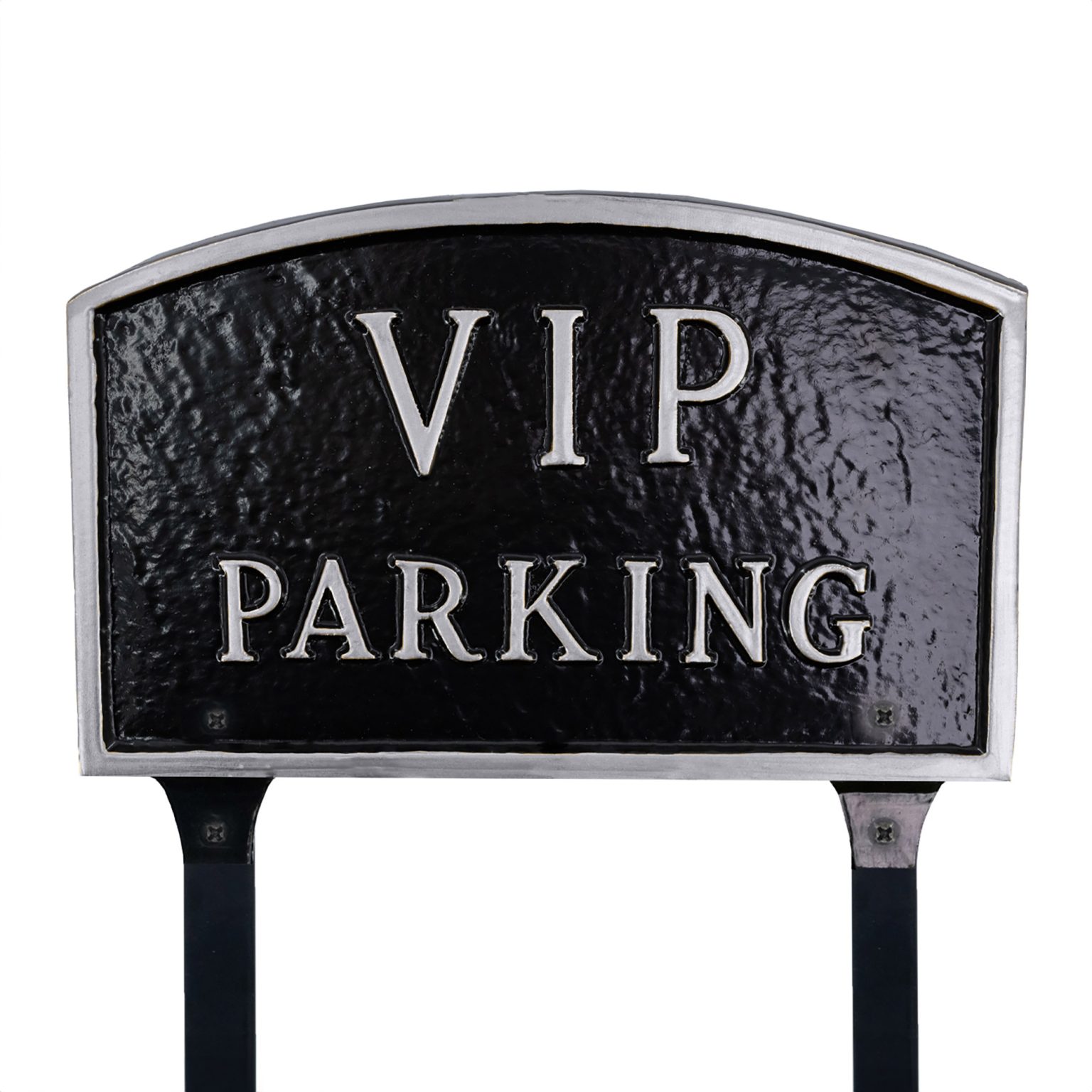 Arch VIP Parking Statement Plaque Sign (Mount, Arch & Color Options ...