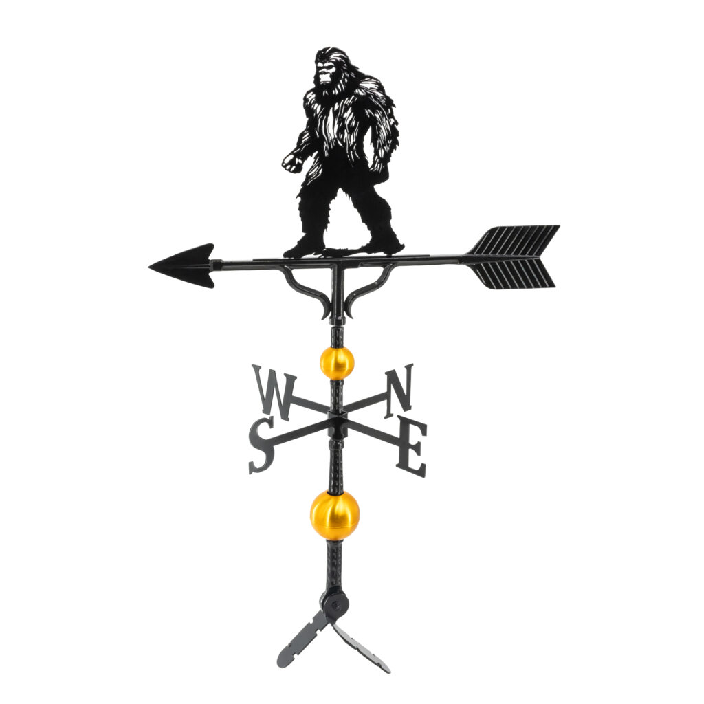 Deluxe Bigfoot Sasquatch Weathervane (Color & Mount Options) – Montague ...