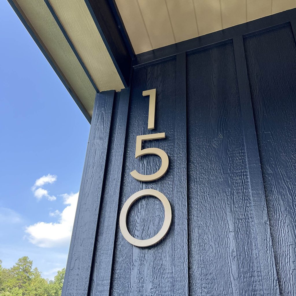 Modern Floating Numbers – Montague Metal Products