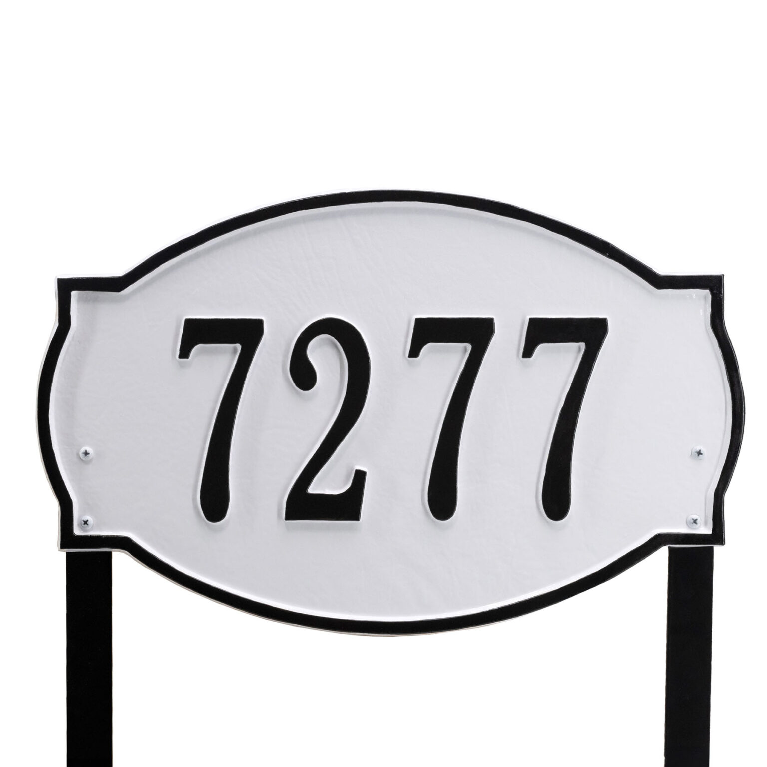 Cambridge Standard One Line Address Sign Plaque with Lawn Stakes ...